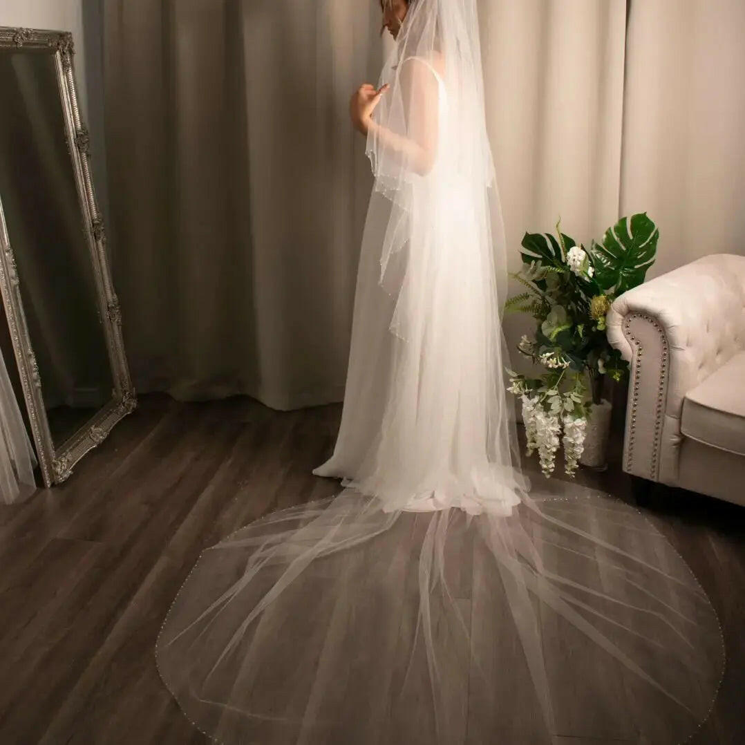 Destiny Crystal Veil | Divine Bridal